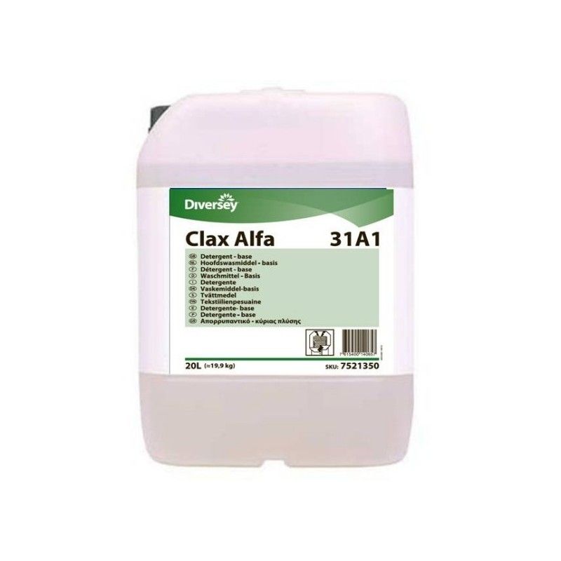 Comprar detergente clax alfa 31a1 20l en Distribuciones Batoy